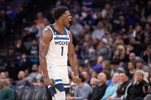 Anthony Edwards passe à 100 000 dollars d’amende…