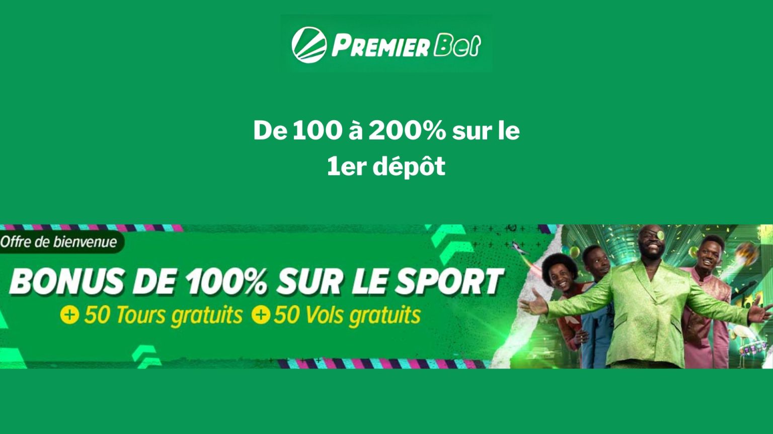 Code promo Premier Bet VIPVAIN : Bonus 200 % en 2025