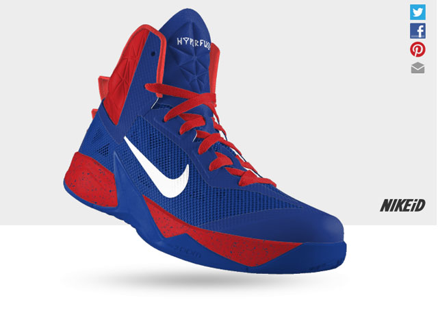Nike : la Hyperfuse 2013 disponible sur Nike iD | NBA