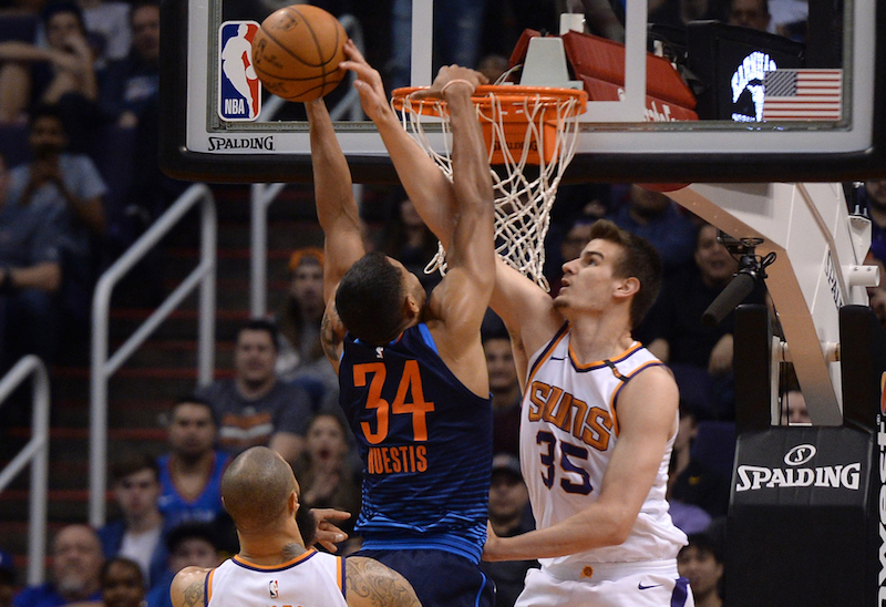 Le Thunder tombe lourdement à Phoenix ! • Basket USA