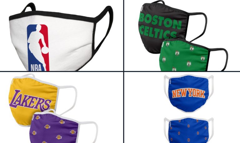Covid-19 : la NBA commercialise des masques de protection aux couleurs ...