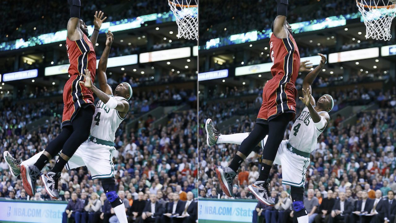 Lebron James Dunks On Jason Terry Poster