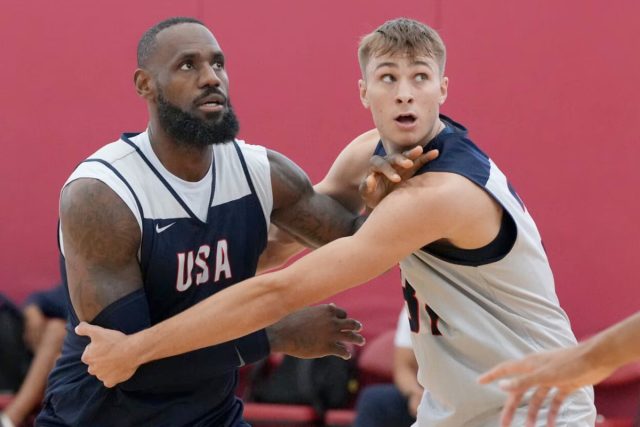Cooper Flagg raconte son expérience aux côtés des stars NBA • Basket USA